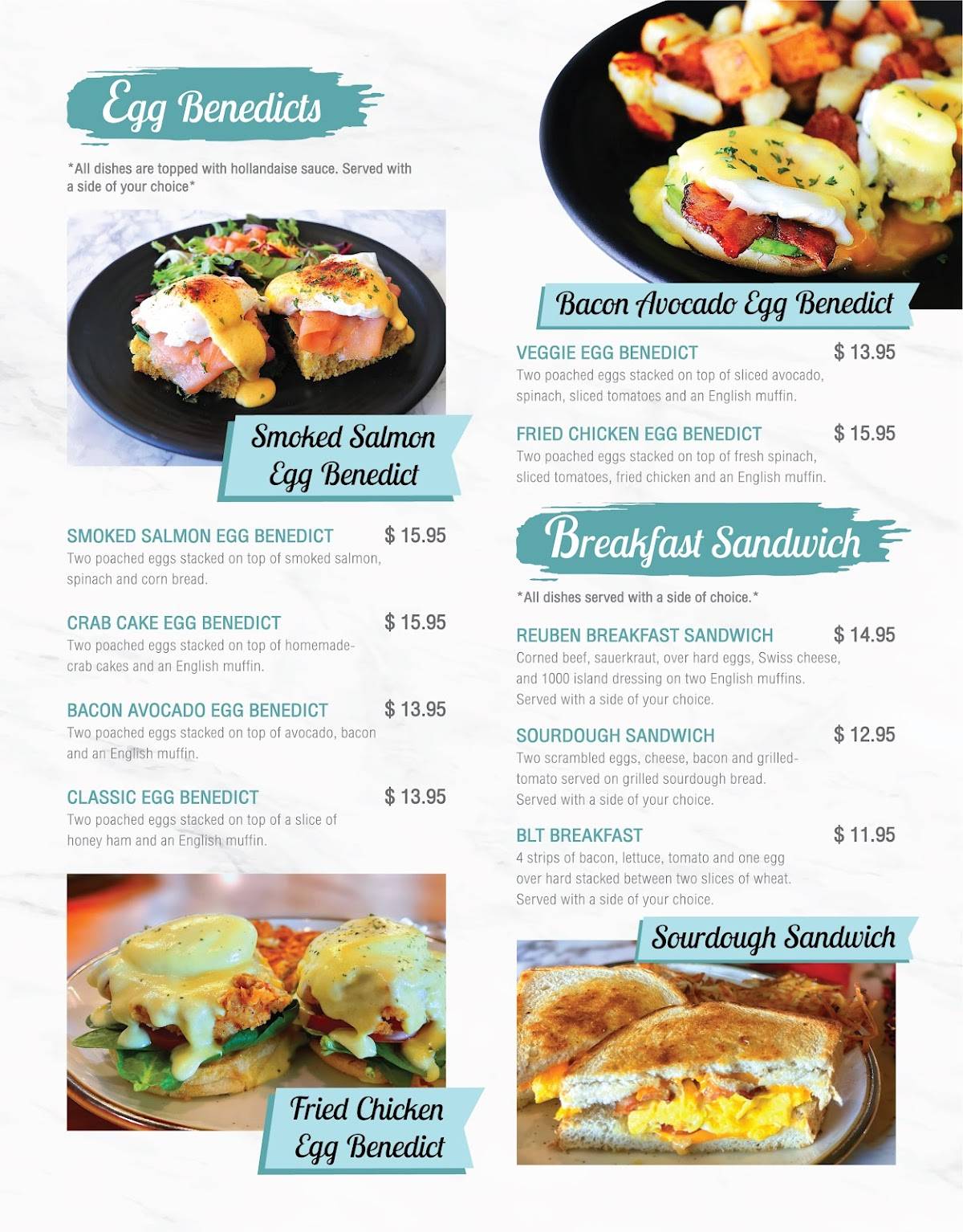 Menu at PELICAN BREAKFAST & LUNCH- FRIENDSWOOD restaurant, Friendswood