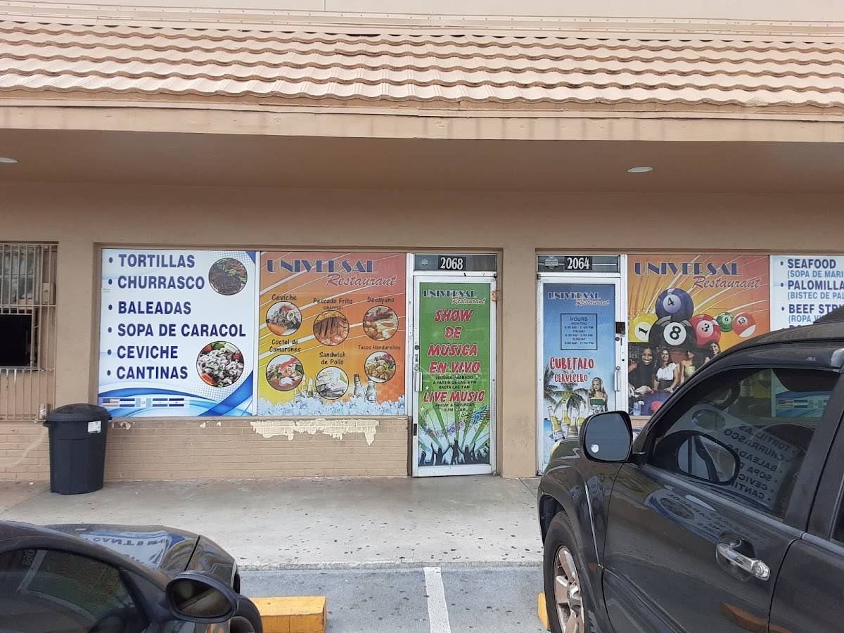 Menu at Restaurante Universal, Opa-locka, NW 135th St
