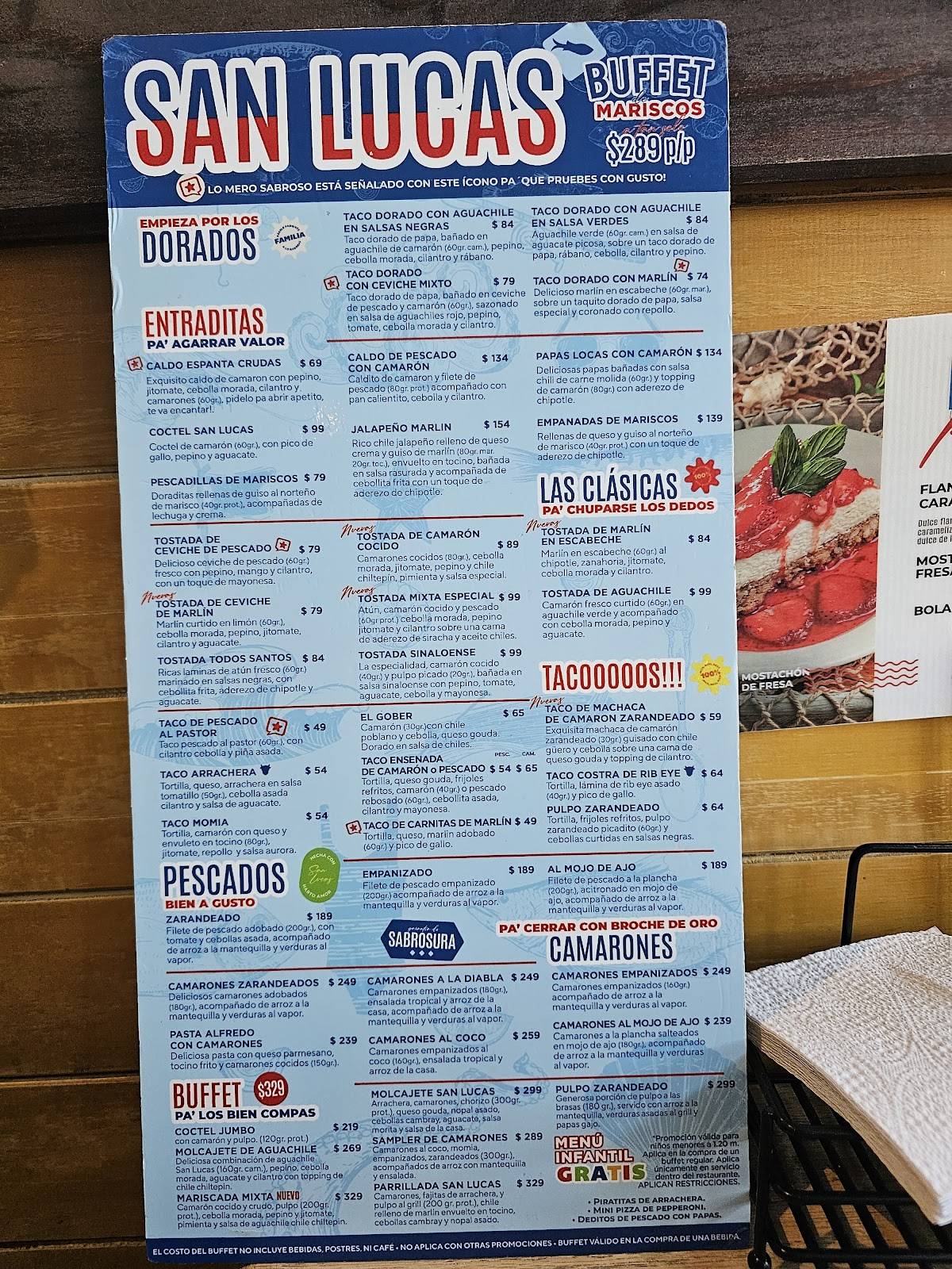 Menu at SAN LUCAS (Uptown Juriquilla) restaurant, Santiago de Querétaro