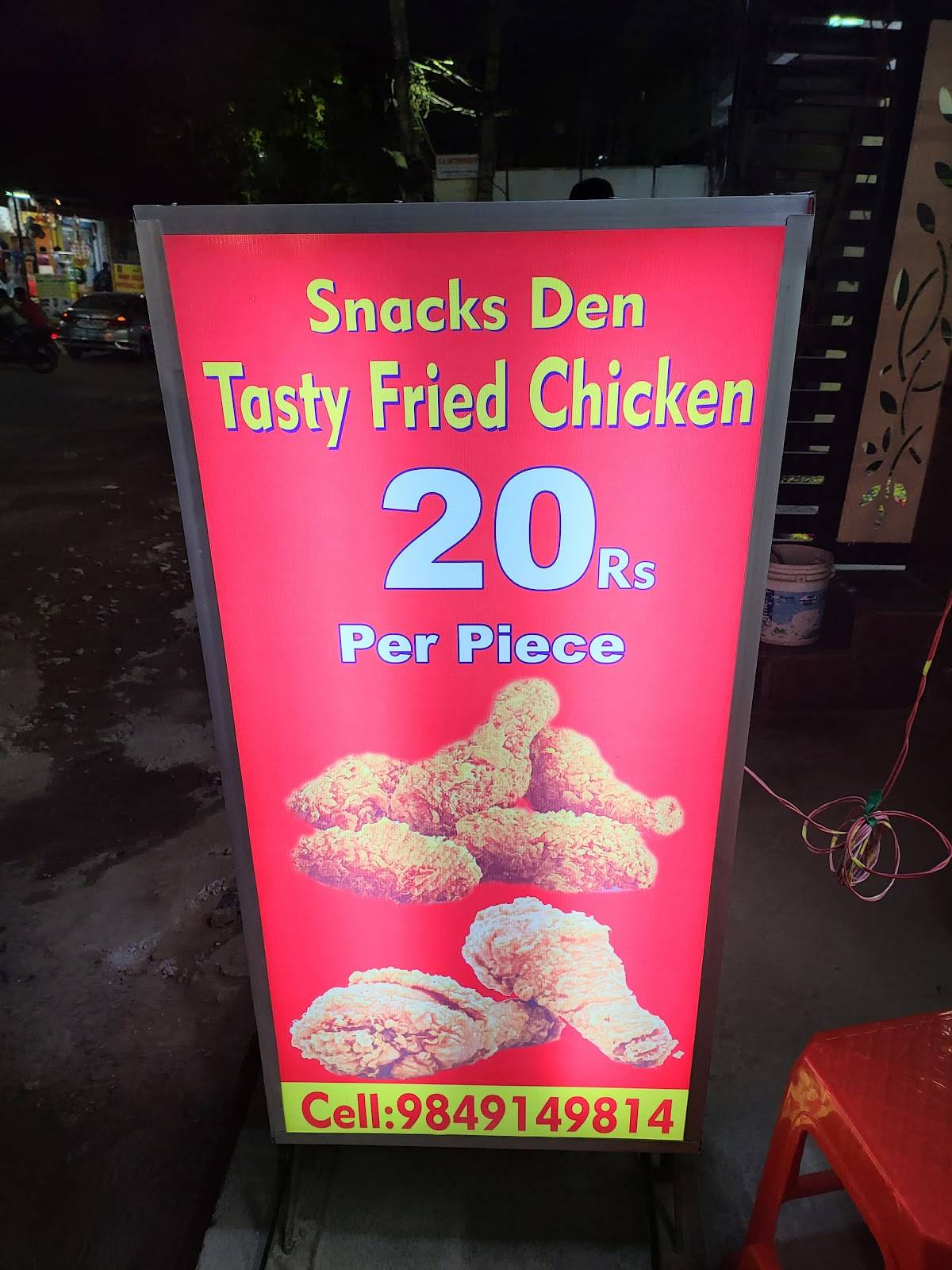 Menu at SNACKS DEN, Hyderabad