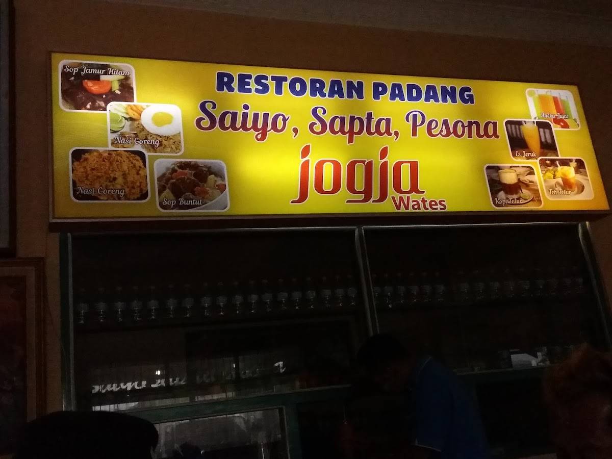 Menu at Saiyo Sapta Pesona Restaurant, Wates