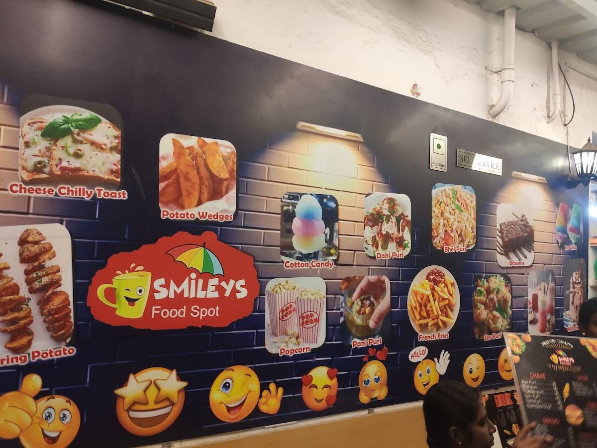 Menu at Smiley's Food spot, Tirunelveli