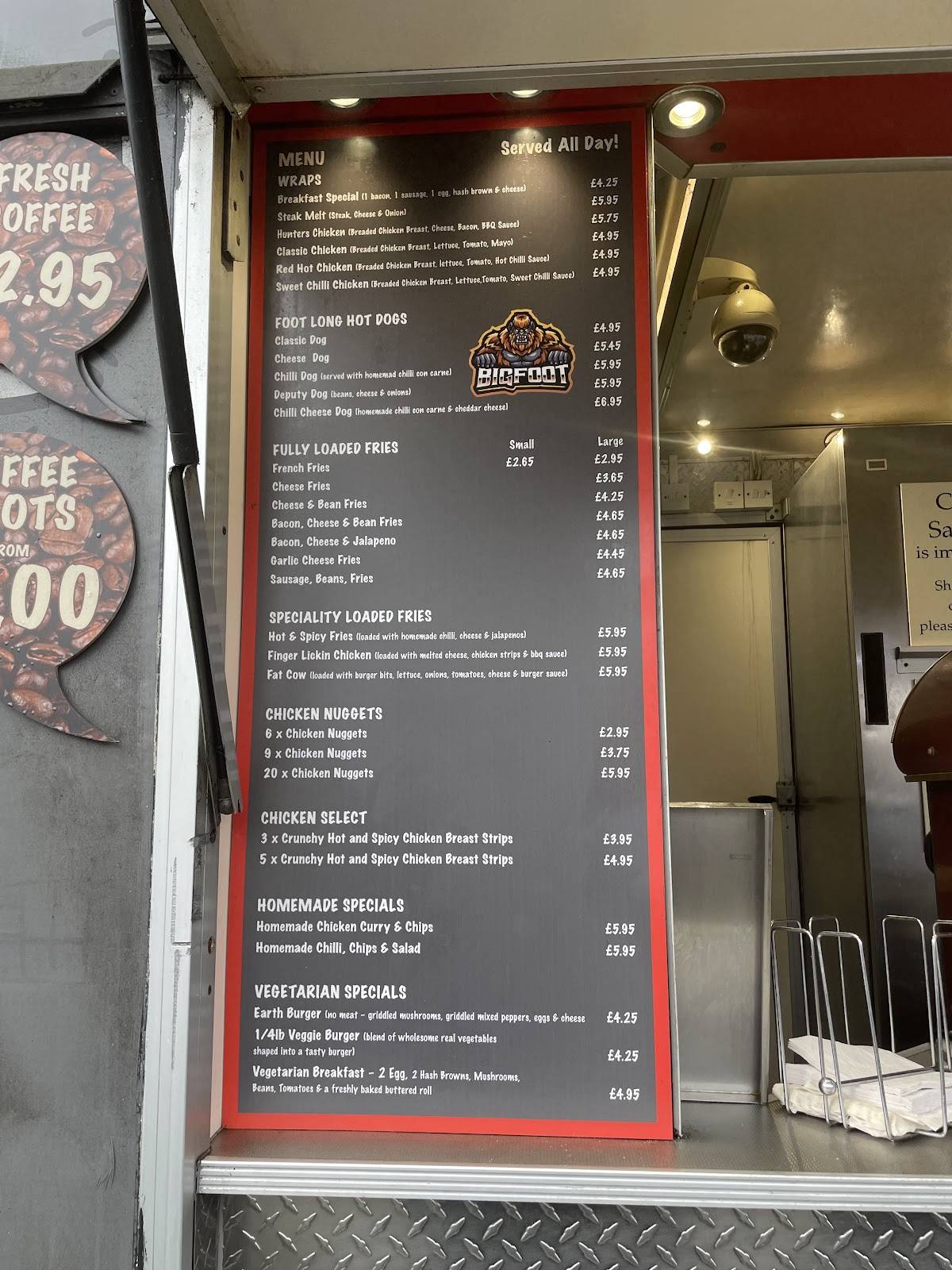 Menu at Streat Country Kitchen restaurant, Middlewich