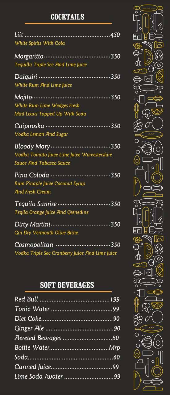 Menu at The Big Barbeque - Buffet - Chennai - Saidapet - Little Mount ...