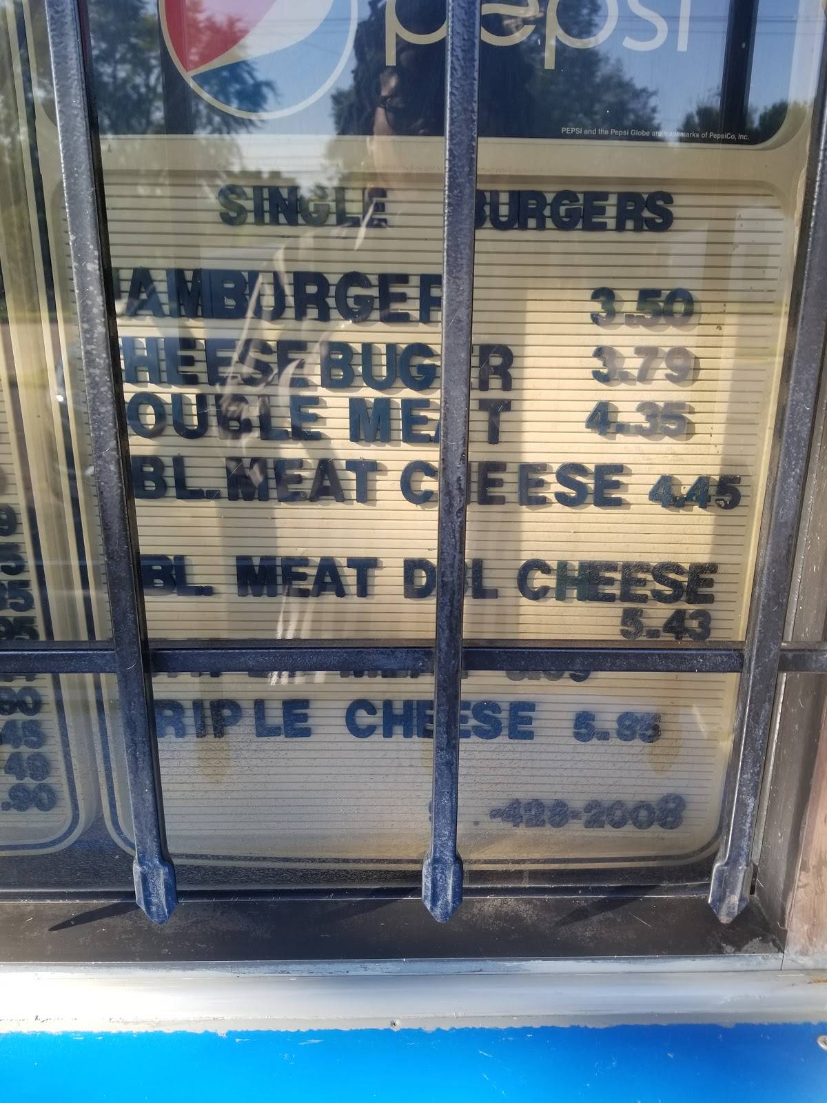 Menu at The Burger restaurant, Tulsa, 405 E 46th St N