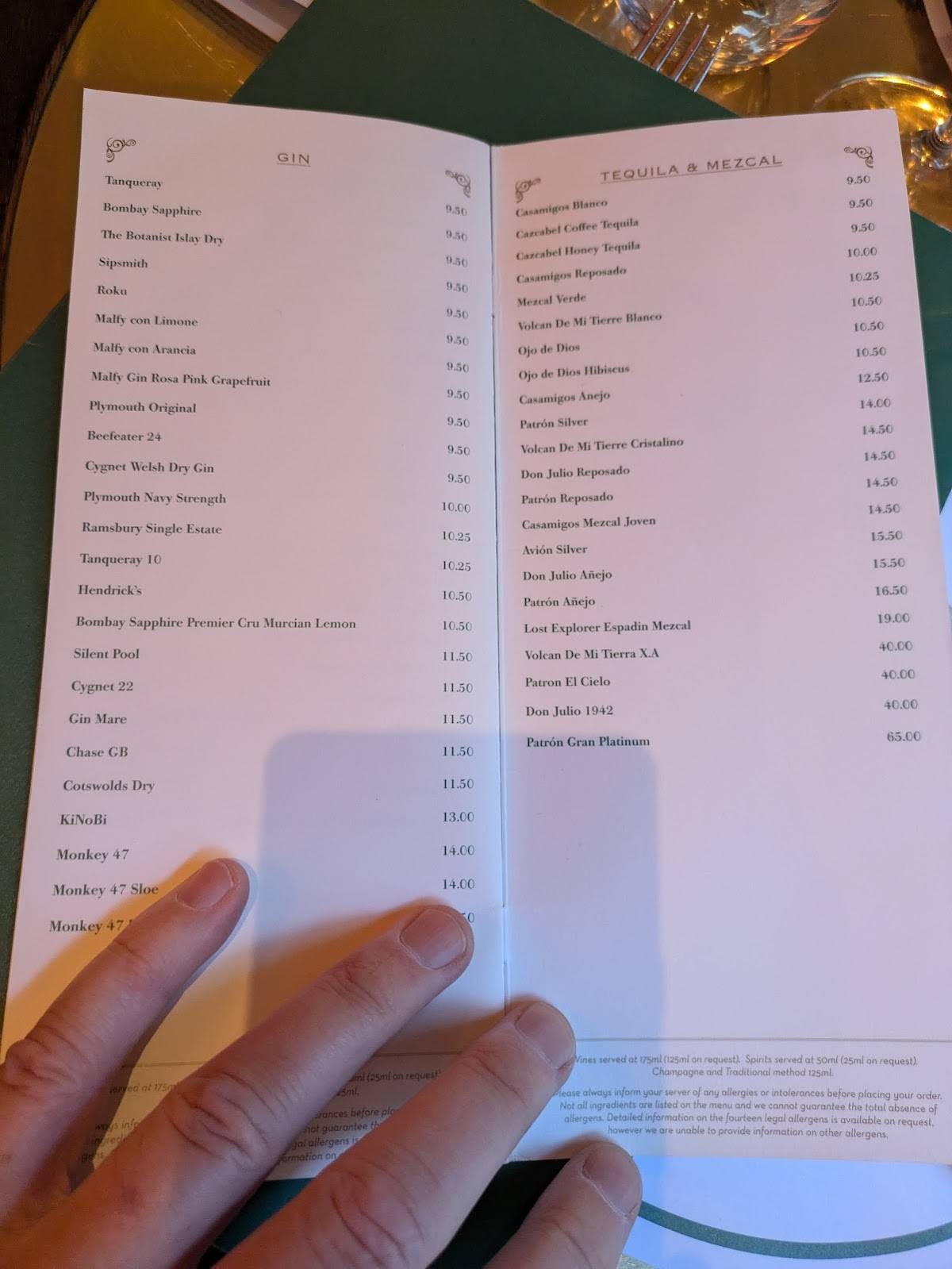 Menu at The Ivy Buchanan Street, Glasgow restaurant, Glasgow, 106 ...