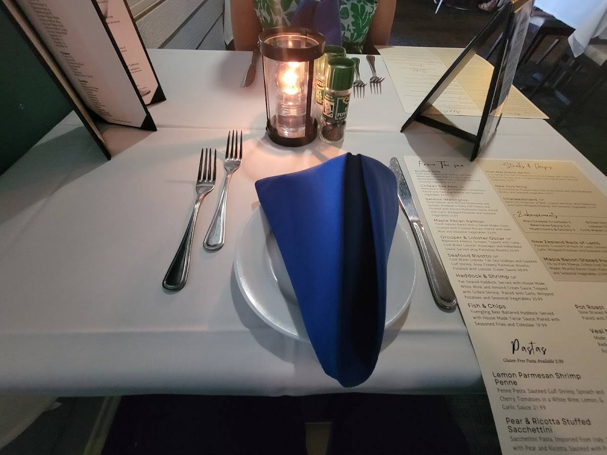 Menu at The Legacy Restaurant at Nancy Lopez Country Club, The Villages ...