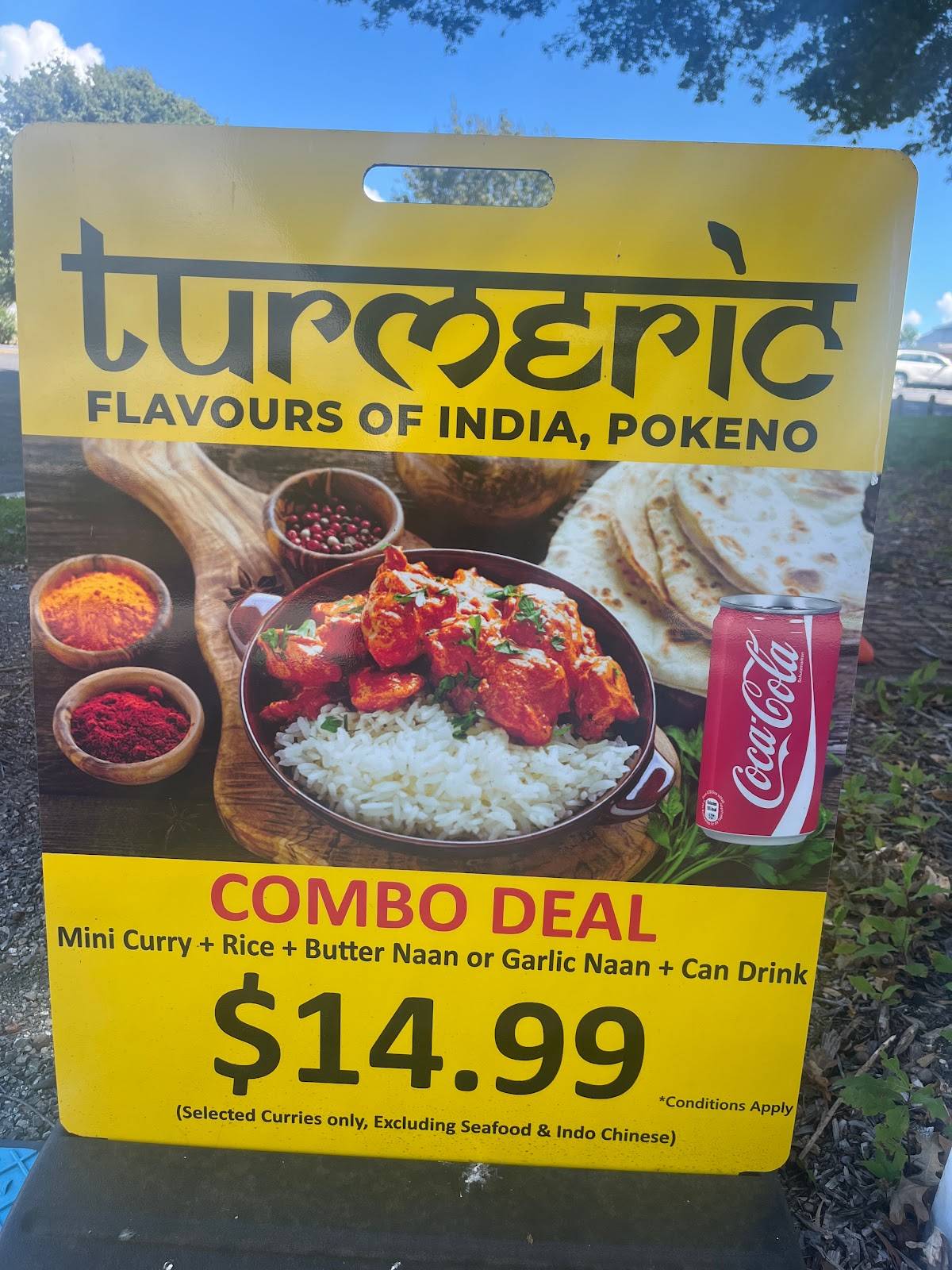 Menu at Turmeric Flavours of India Pokeno restaurant, Pokeno