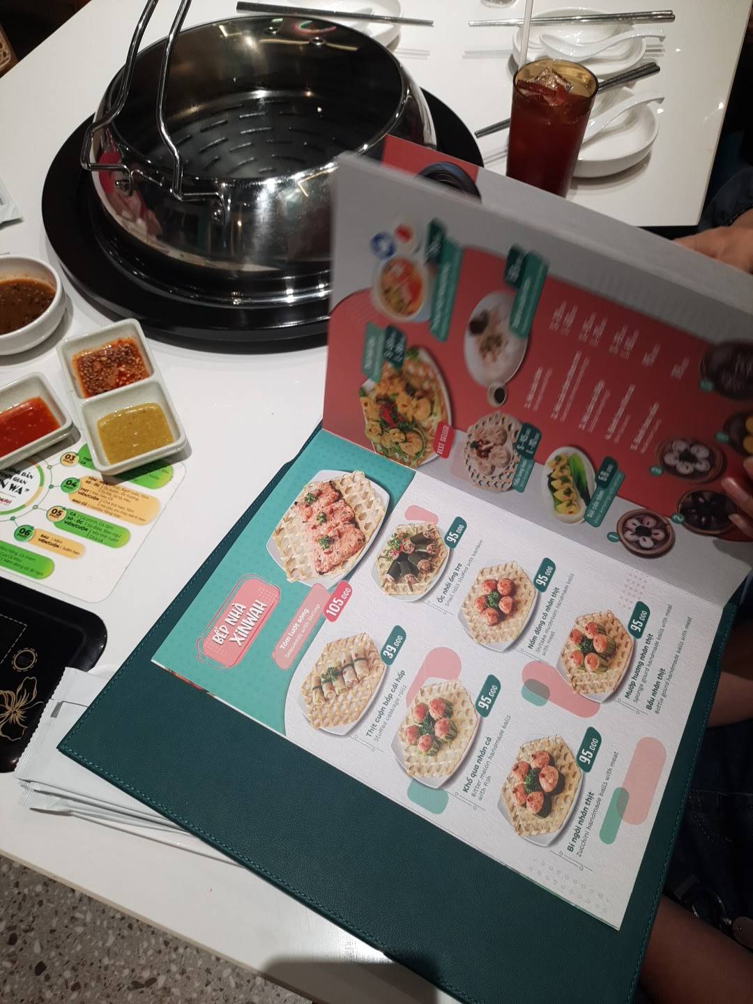 Menu at XINWAH - Lẩu Hấp Thủy Nhiệt restaurant, Ho Chi Minh City, 214 ...