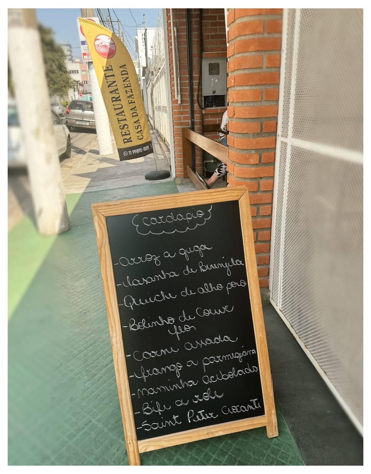 Menu at Restaurante Casa da Fazenda, Osasco