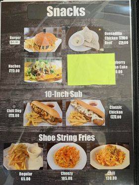 Menu at Rewind Cafe, Baguio, 44-A