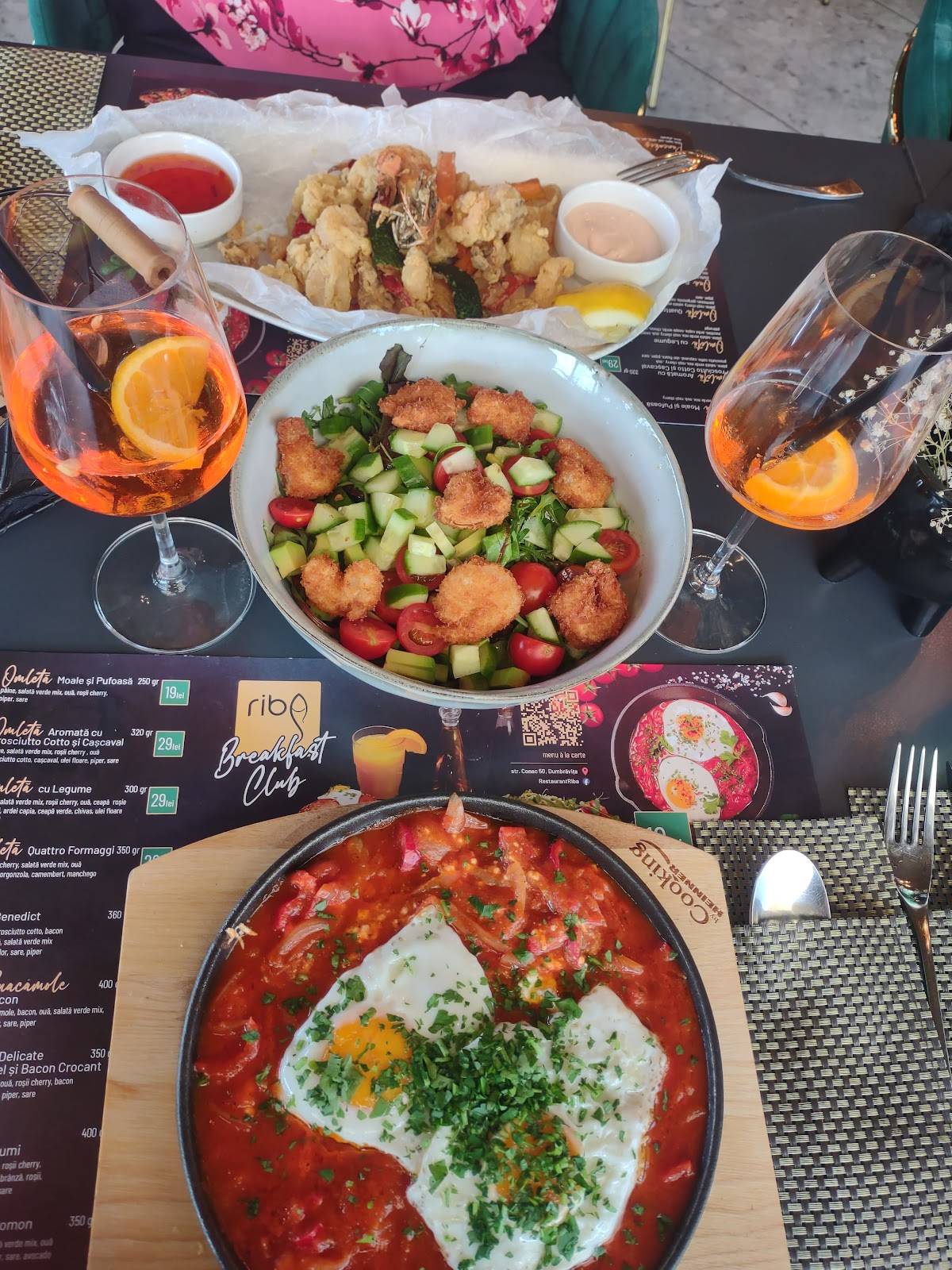 Menu at Riba, Dumbrăvița