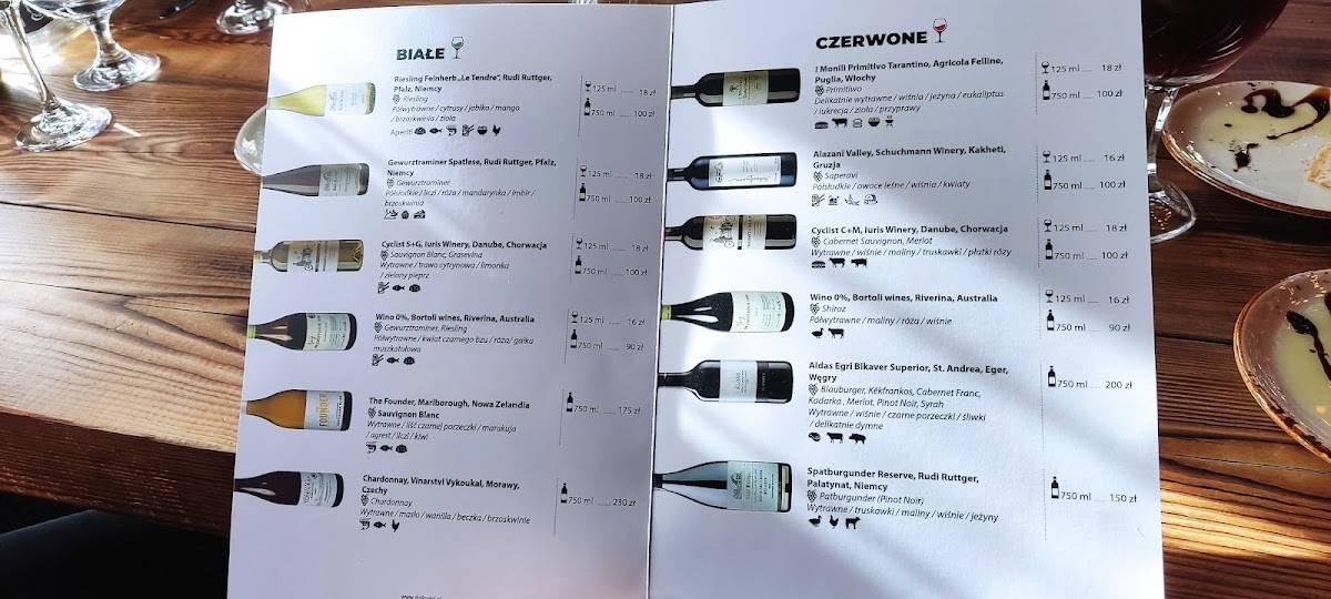 Menu at Rock&Rondel restaurant, Tychy