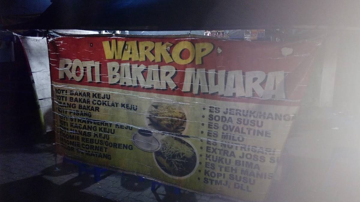 Menu at Roti Bakar Muara restaurant, Tangerang
