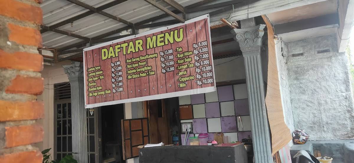 Menu at Roti Canai & Teh Tarek Ahbab restaurant, Pekanbaru