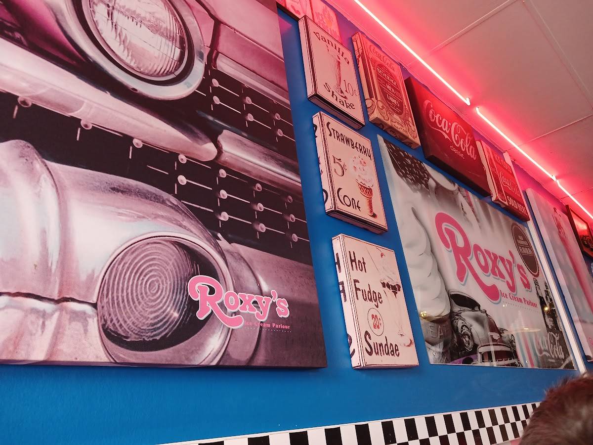 Menu at Roxy's Diner & Ice Cream Parlour restaurant, Welkom