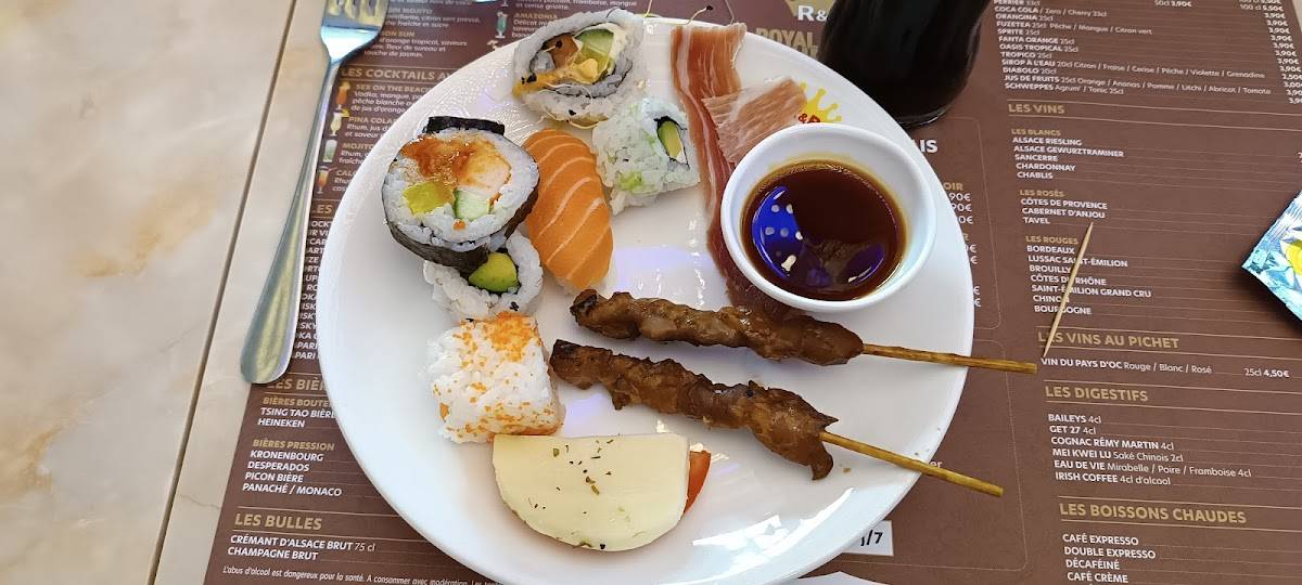 Menu au Royal Grand Buffet restaurant, Petite-Forêt
