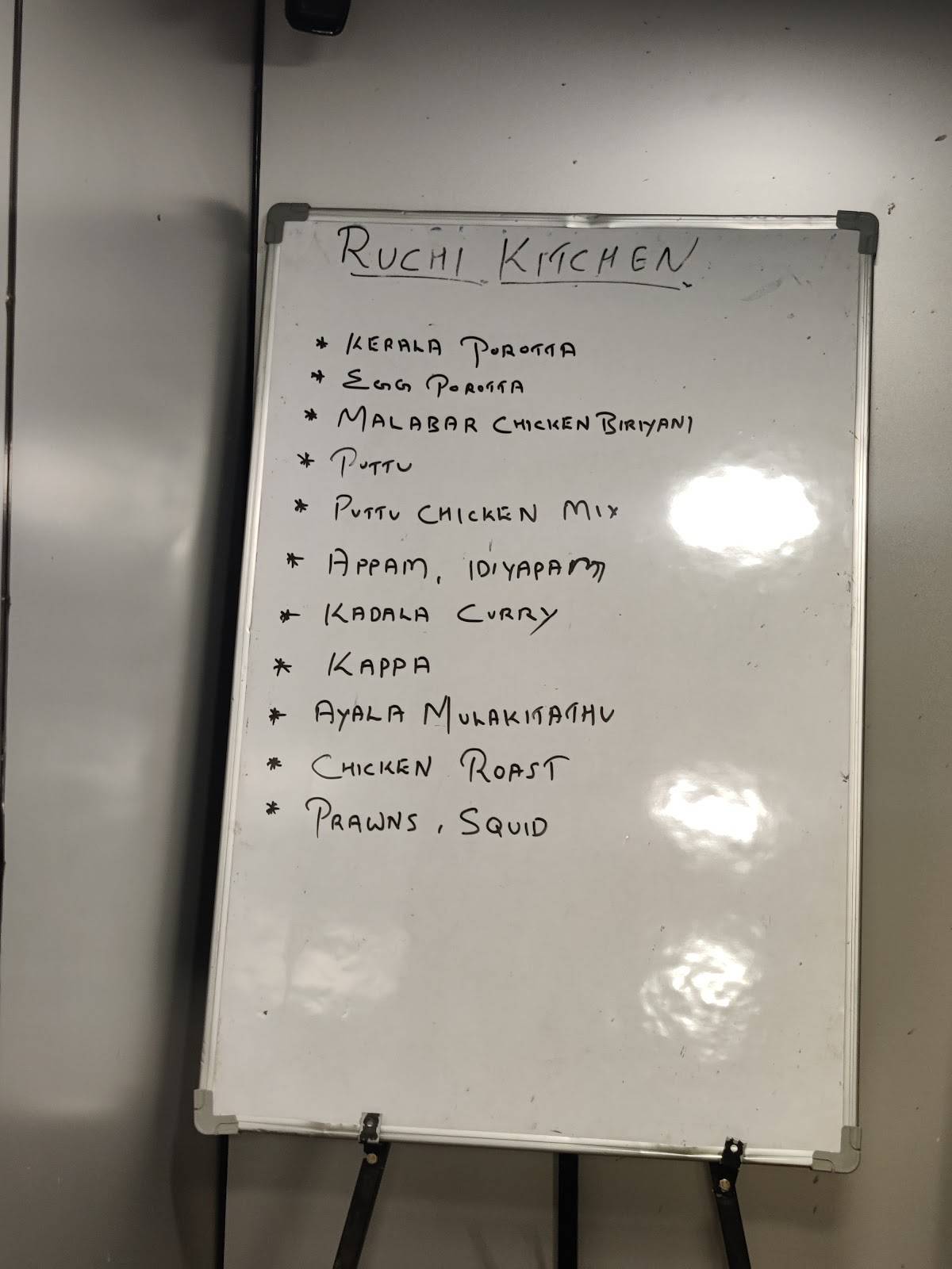 Menu at Ruchi Kitchen - Traditional Kerala Cuisine, Bengaluru