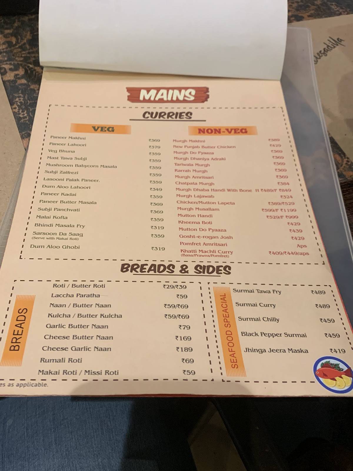 Menu at Sagar Kitchen, Banquet and Bar, Navi Mumbai, Plot No