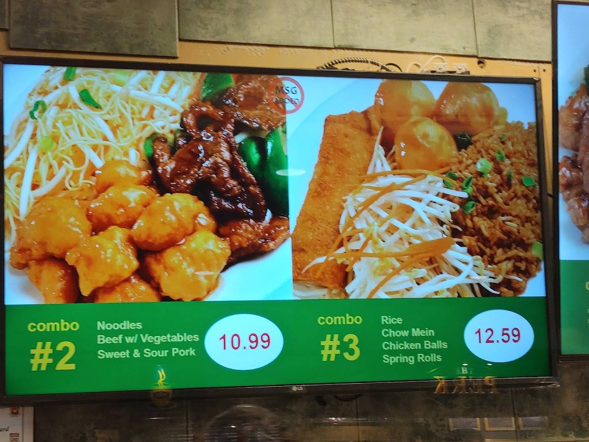 Menu at Wok Express restaurant, Saint Thomas, 417 Wellington St