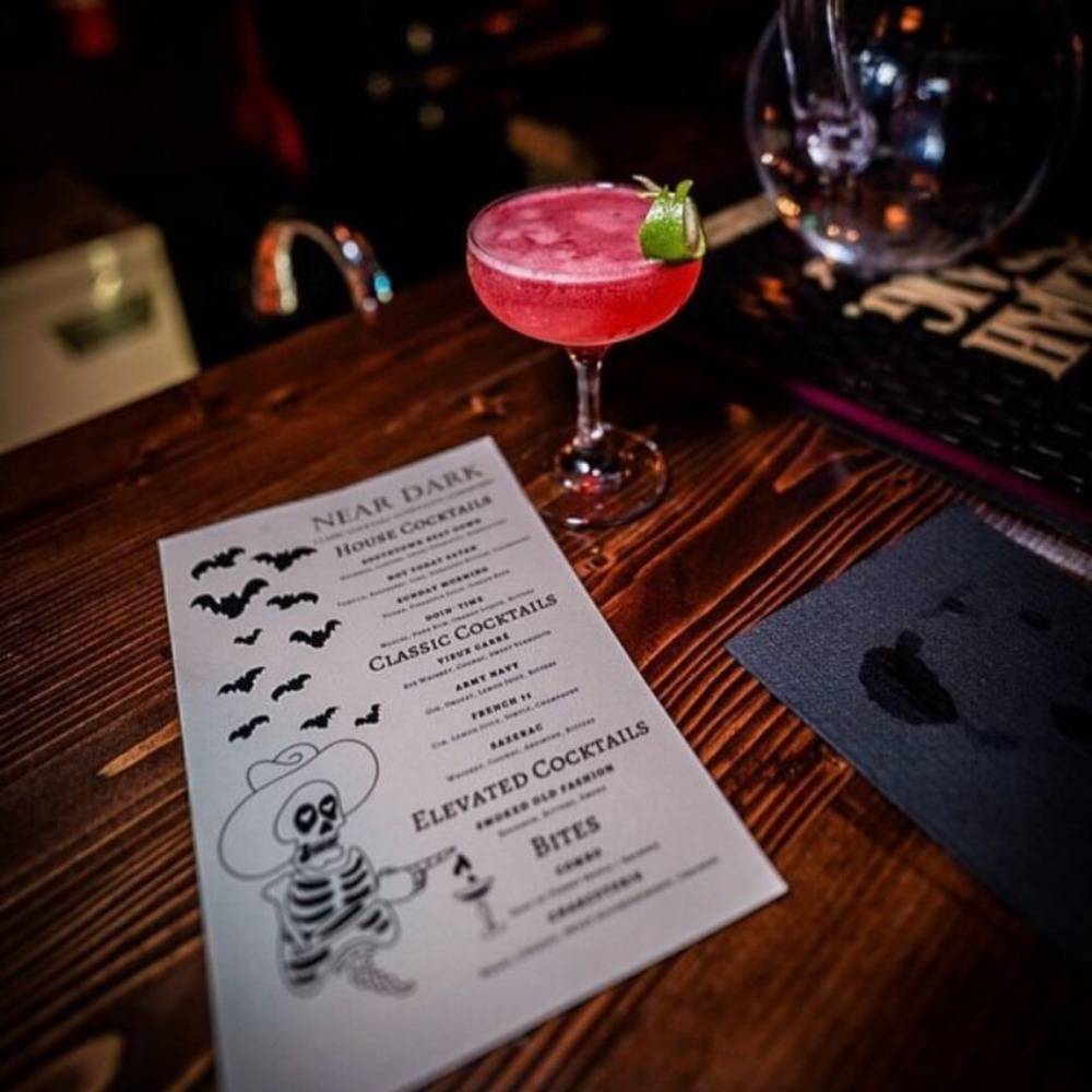 Menu at Near Dark pub & bar, San Antonio