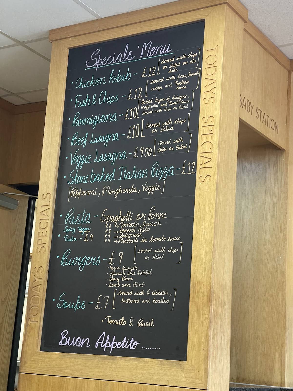 Menu at San Remo Lakeside Cafe, Ruislip, San Remo At Ruislip Lido