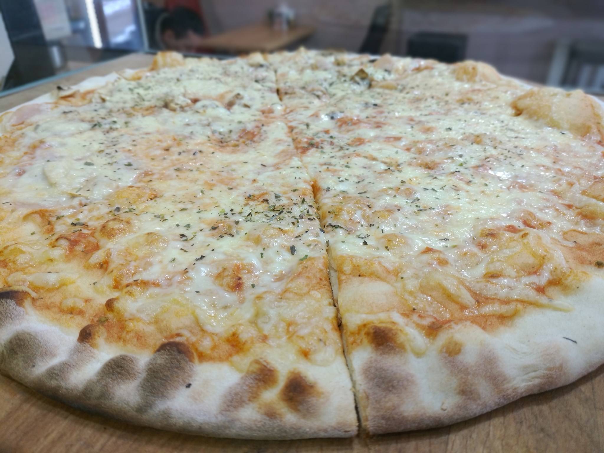 Menu at Pizzeria Wisa, Sarajevo