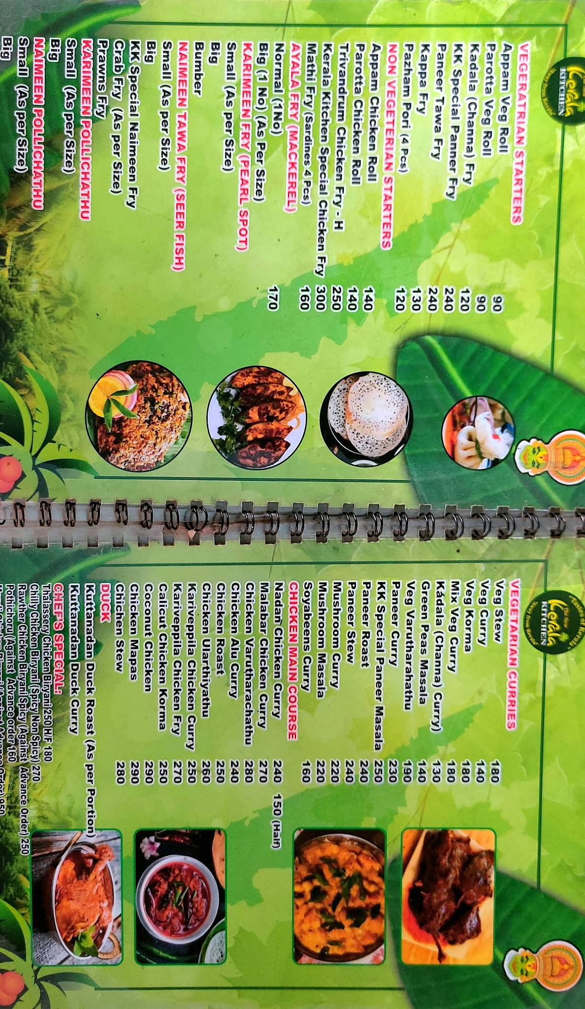 Menu at The New Kerala Kitchen, Secunderabad