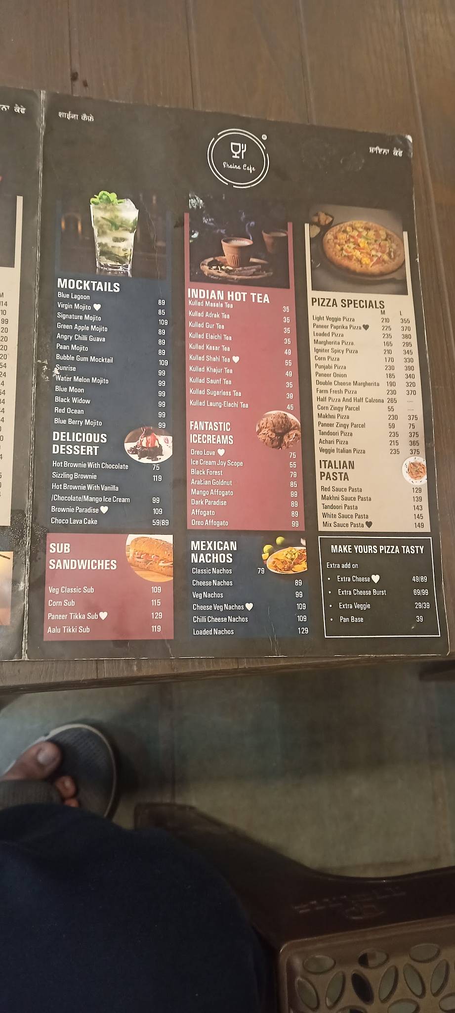 Menu at Seven Eleven Restaurant, Sri Ganganagar