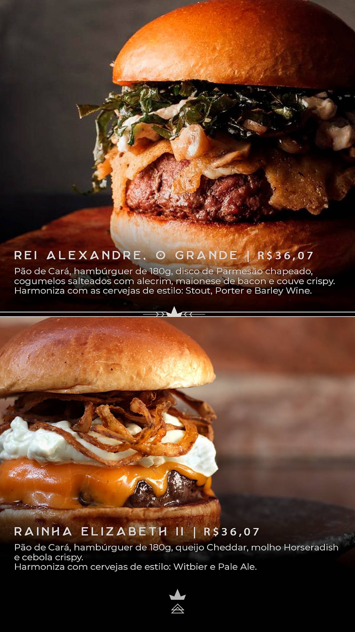Menu em Seven Kings Burgers N'Beers restaurante, Santos