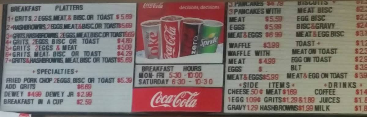 Menu at Sharon's Kitchen fast food, Baton Rouge