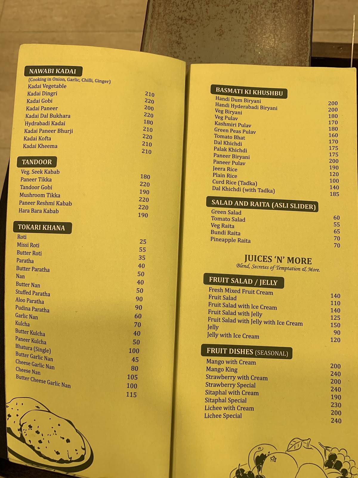 Menu at Shiv Sagar Veg Restaurant, Mumbai, Shop No.1