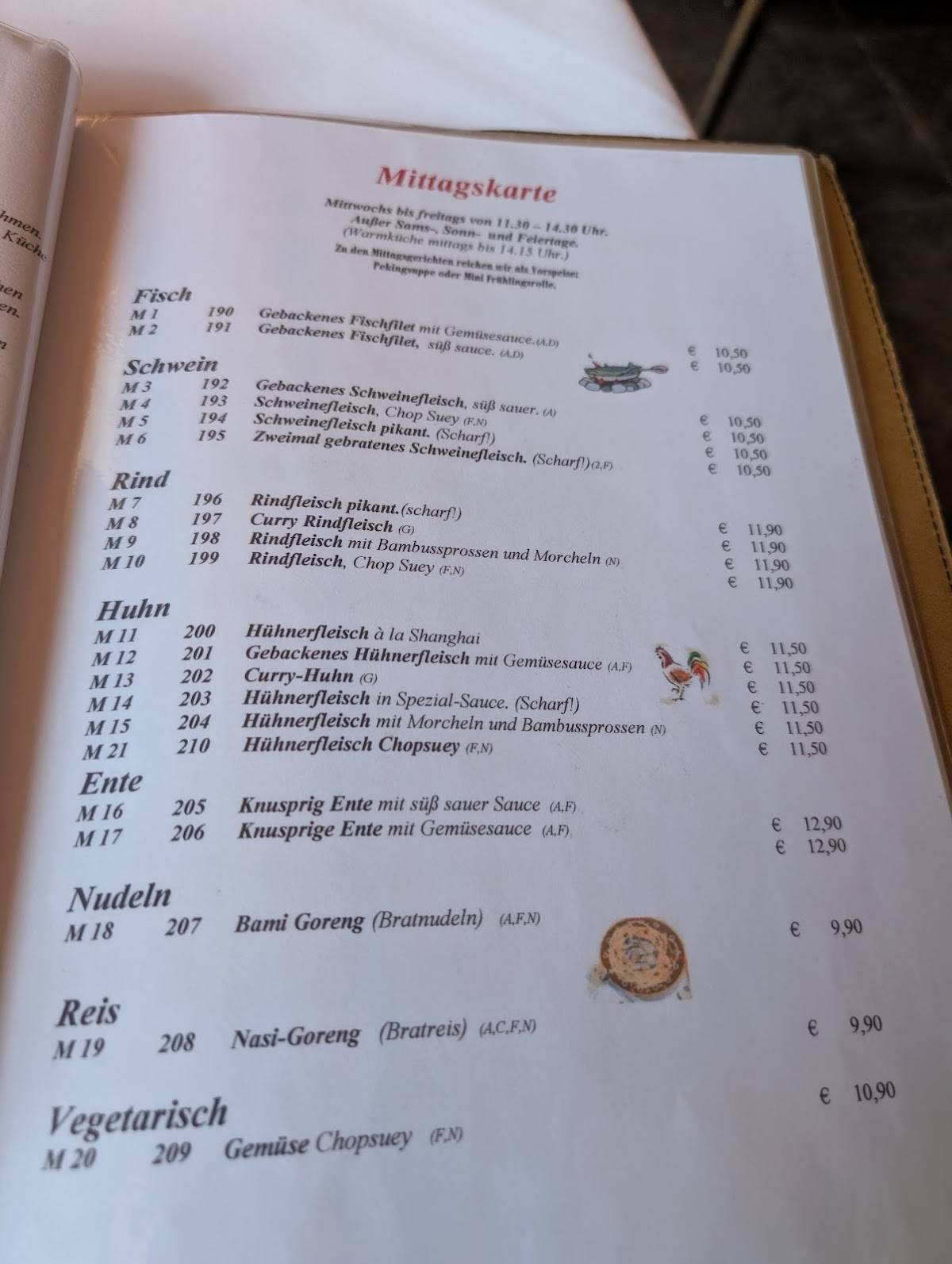 Speisekarte von Sinh Phu restaurant, Harsefeld