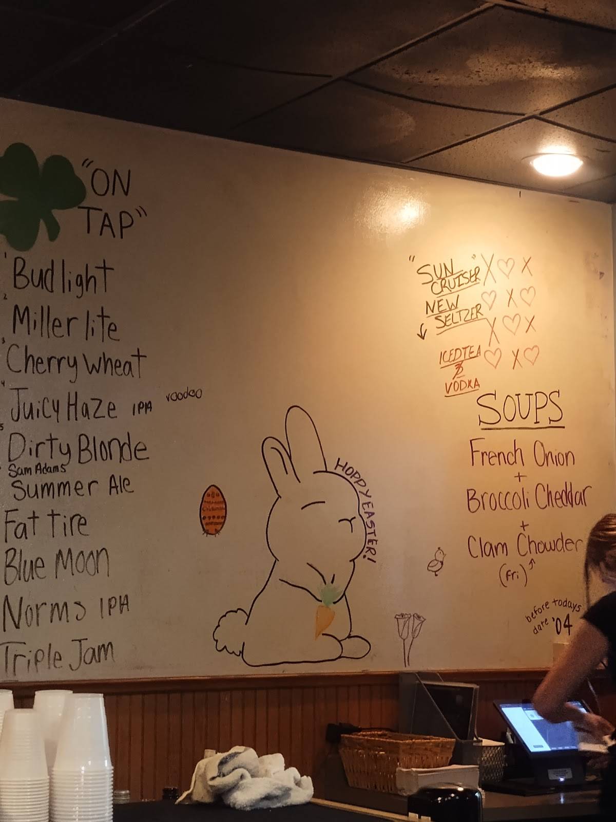 Menu at Sneaky's Sports Bar & Grill, Woodhaven