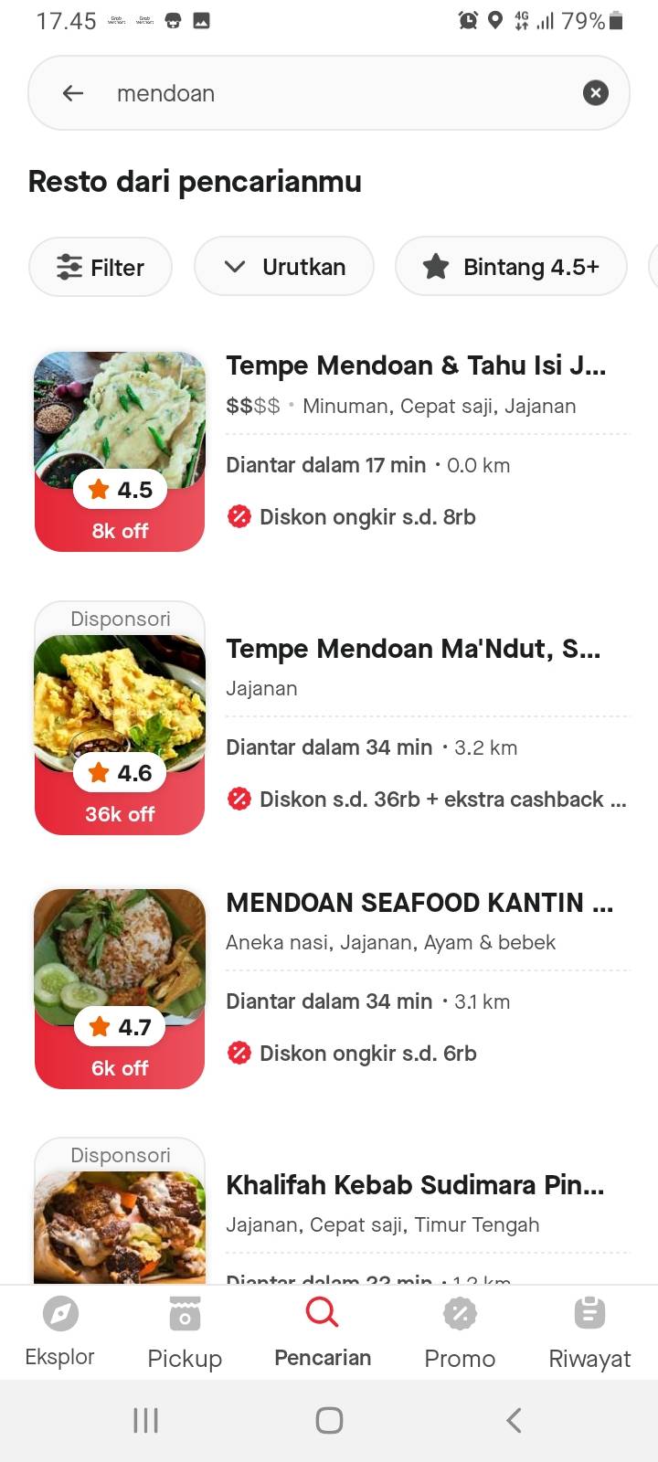 Menu at Tempe mendoan dan tahu isi JUMBO desserts, South Tangerang