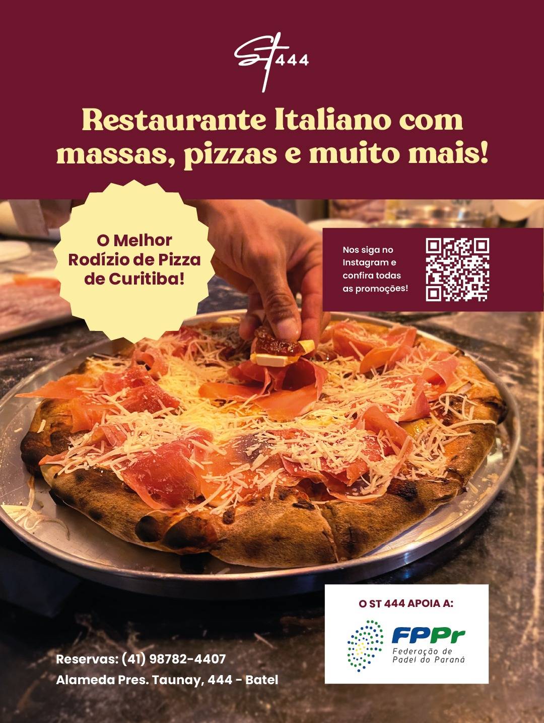Menu em St 444 Restaurante, Curitiba