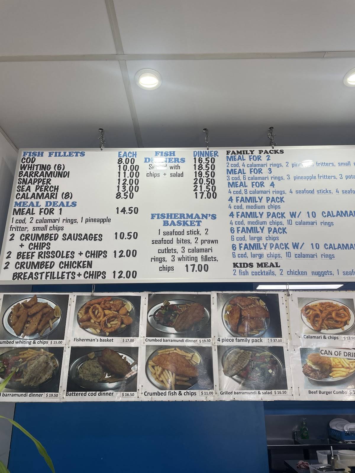 Menu at Starfish Cuisine restaurant, Jindalee