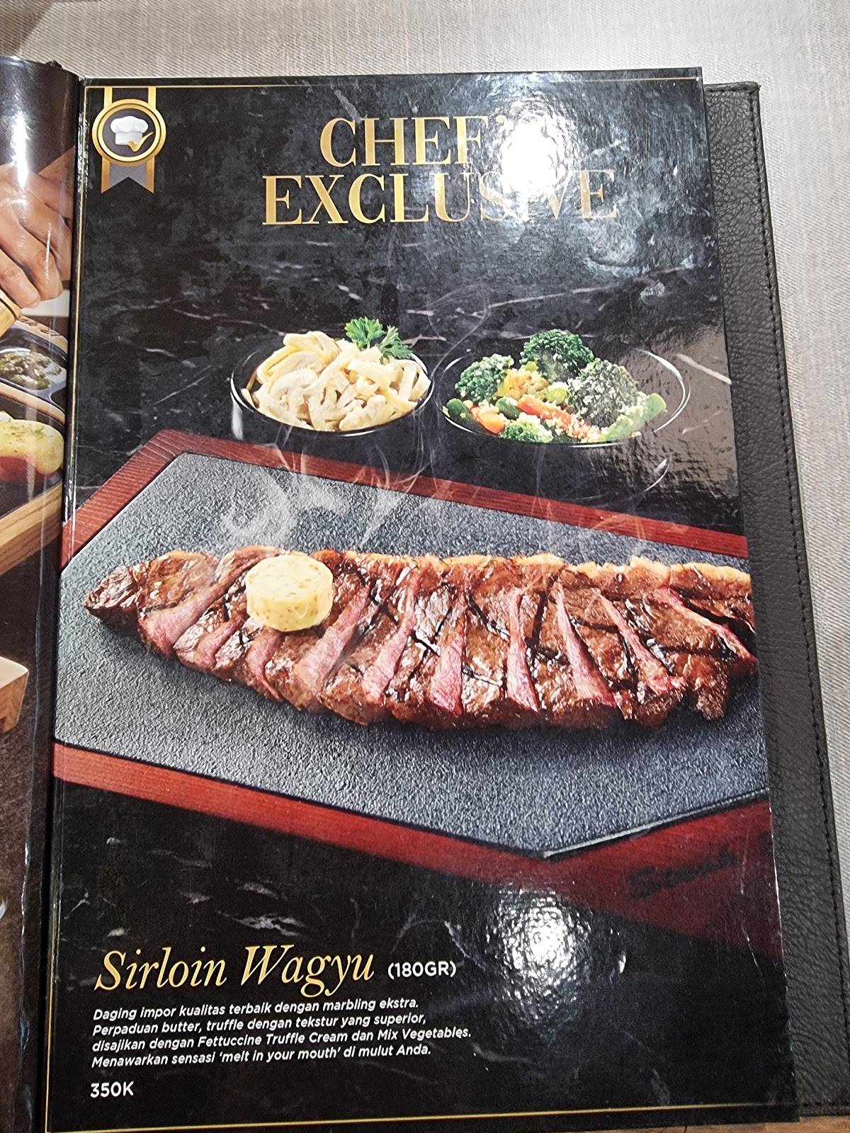 Carta del restaurante Steak 21 - Summarecon Mall Bandung, Bandung
