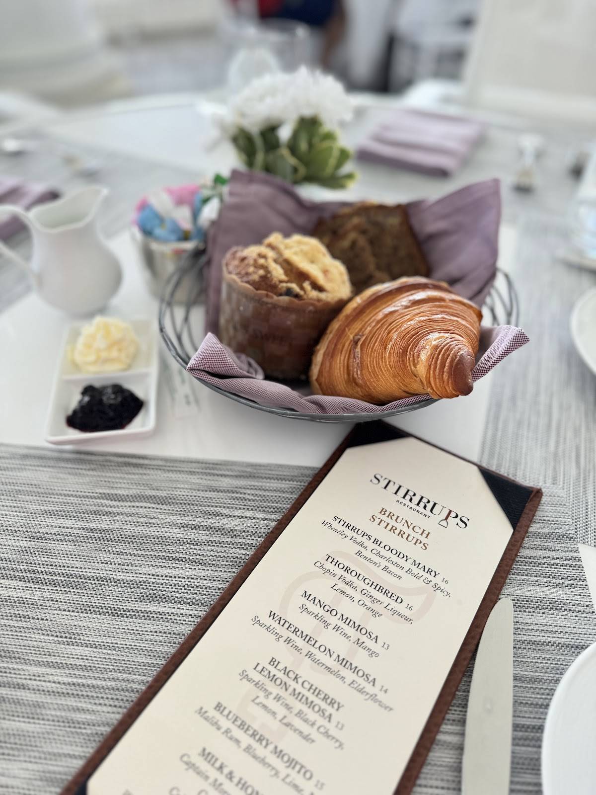 Menu at Stirrups Restaurant, Ocala