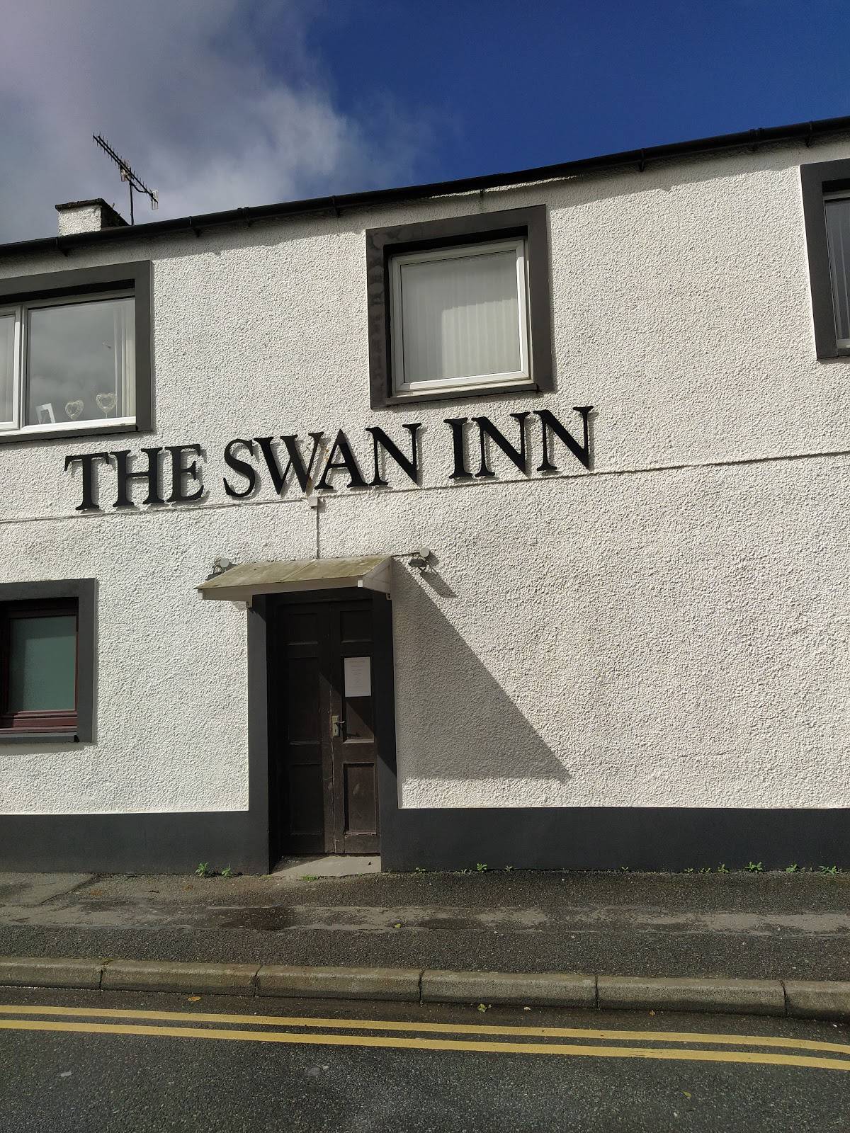 Menu at The Swan Inn restaurant, Stranraer