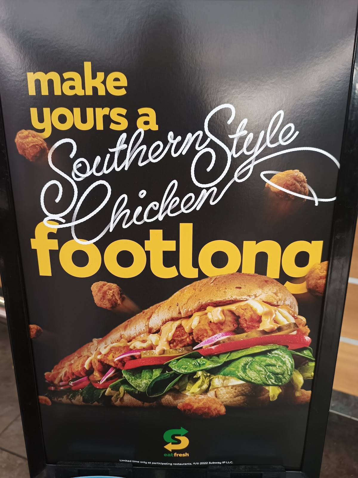 Menu at Subway restaurant, Birtinya, 10 Capital Pl