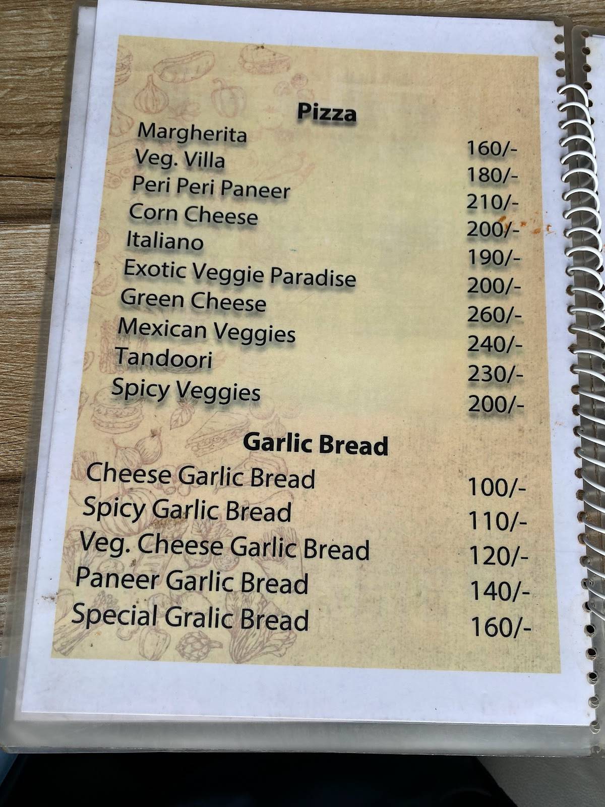 Menu at The Mayo Cafe, Surat, G12