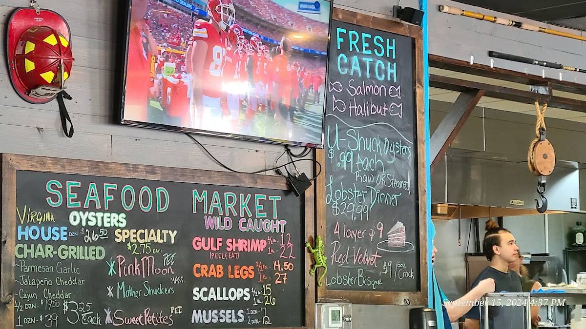 Menu at Surf N Brew restaurant, Fletcher