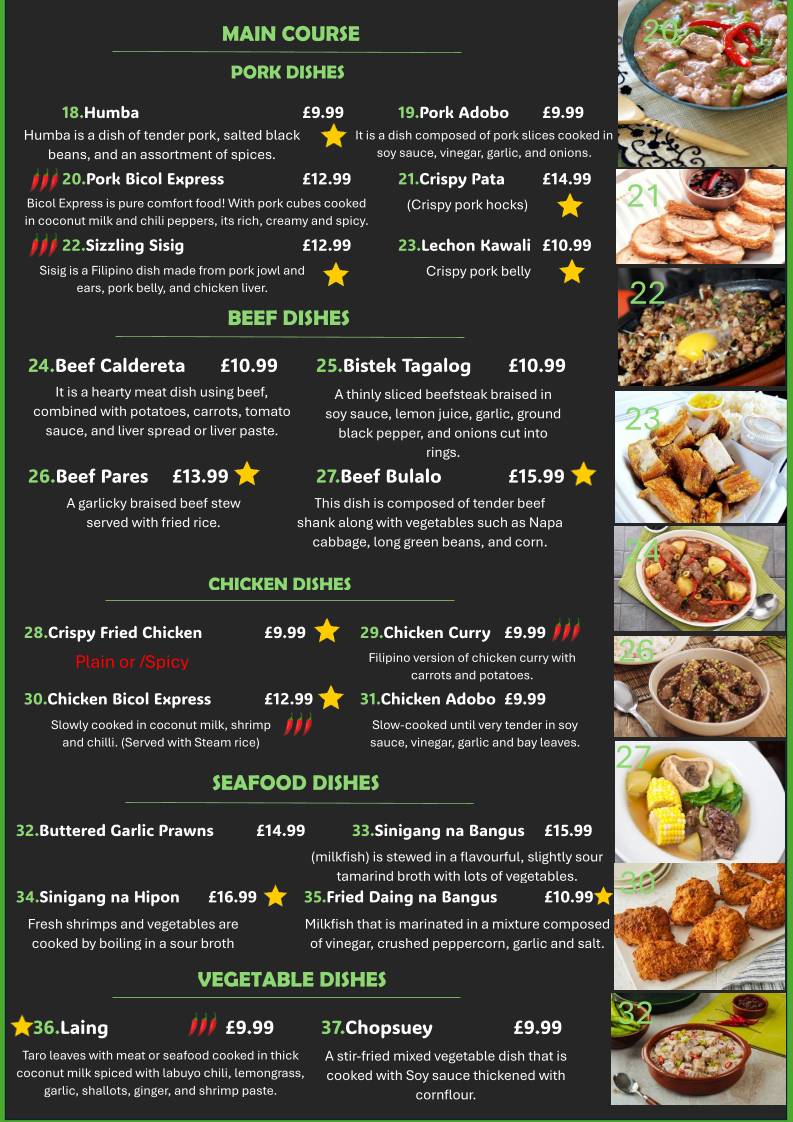 Menu at Susan’s Oriental Kitchen restaurant, Yeovil