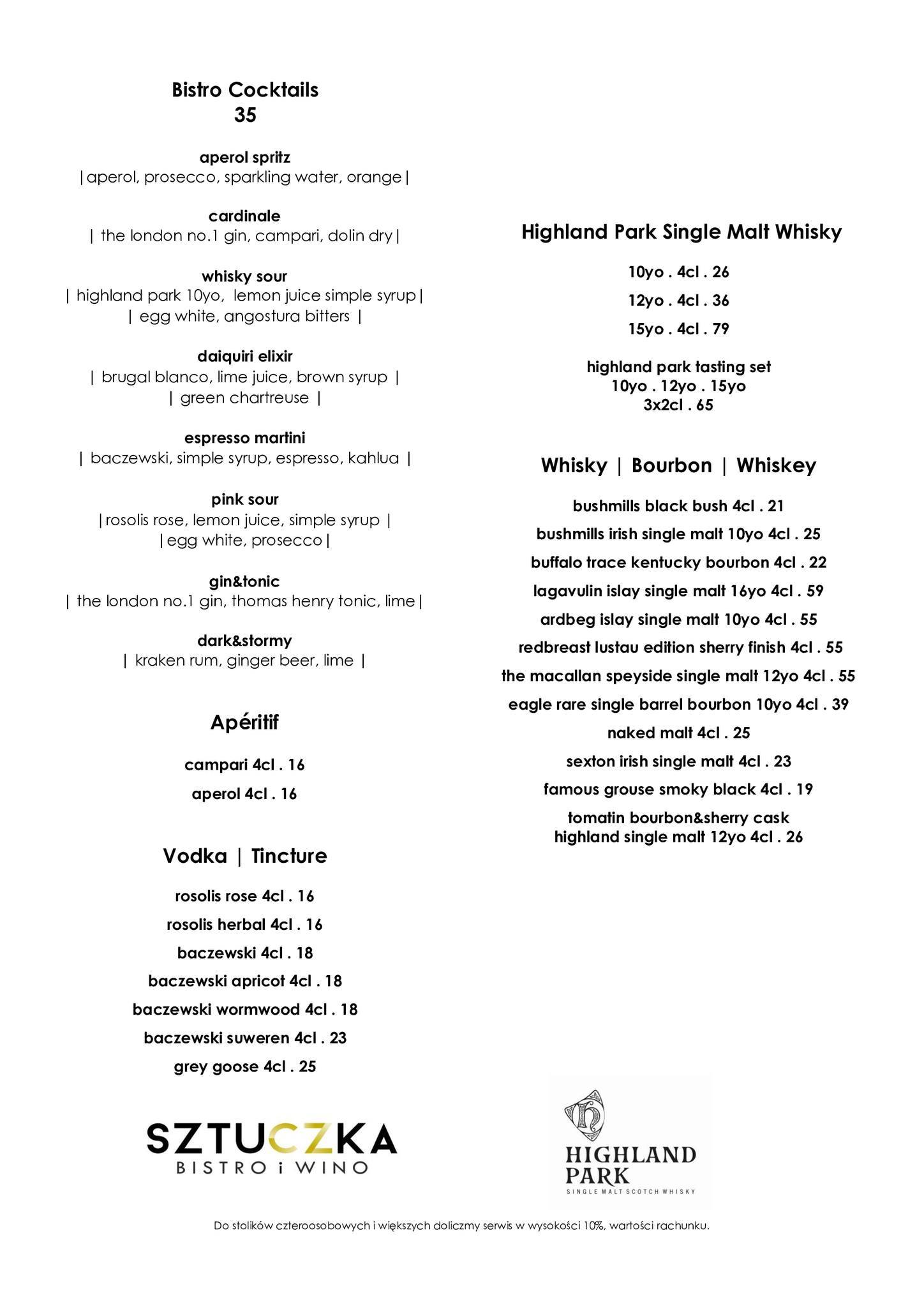 Menu at Vinissimo Restaurant & Wine Bar, Sopot