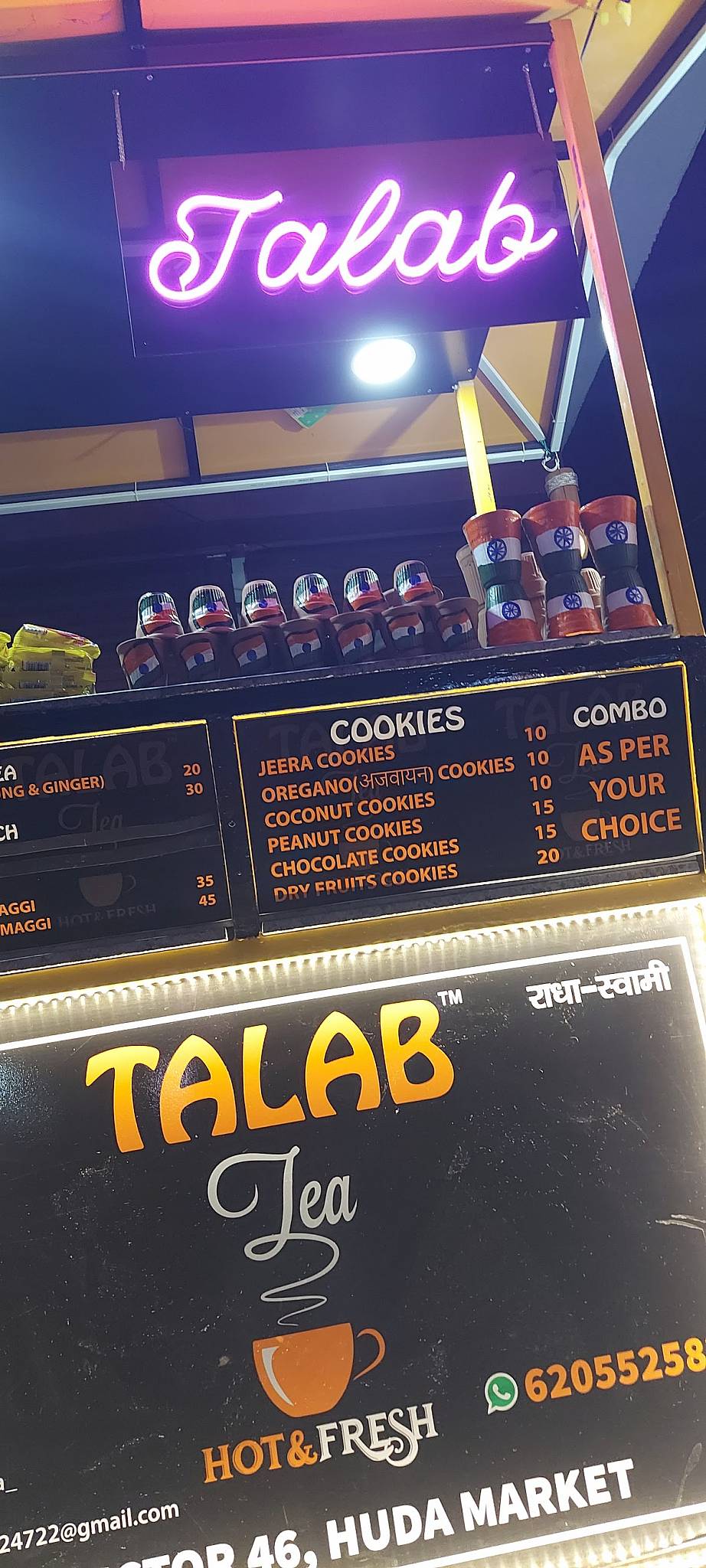 Menu at TALAB TEA, Gurugram