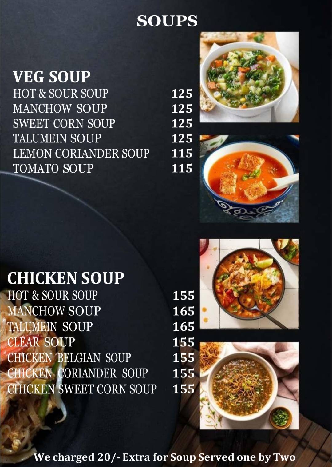Menu at THE HOUSE OF CUISINE Restaurants and Cafes, New Delhi
