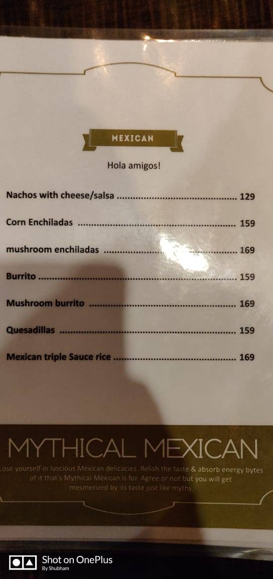 Menu at THE STORY CAFE & RESTAURANT, Indore, S.N.Arcade Sch. No. 78