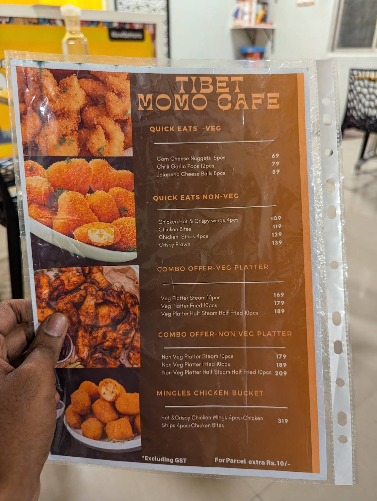 Menu at TIBET MOMO CAFE - Mahindra world city, Thirutheri R.F.