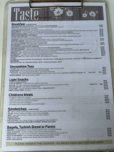 Menu at Taste The Aroma restaurant, Wynnum West, 51/2021 Wynnum Rd